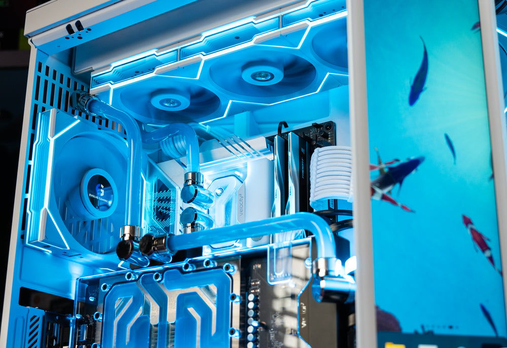 Boreas - Custom Loop Water Cooled Gaming PC RTX 5080 Evolve Gaming PC