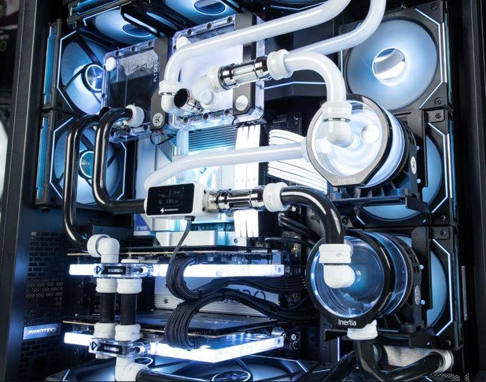 Prometheus - Custom Loop Liquid Cooled Gaming PC - Evolve Gaming PC