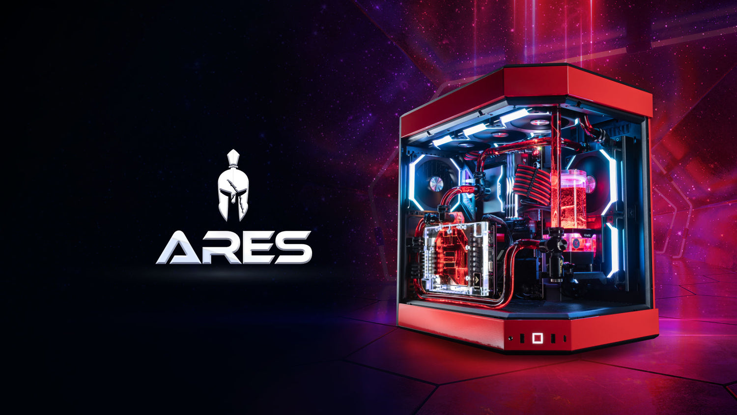 ARES - Custom Loop Water Cooled Gaming PC RTX 5090 Evolve Gaming PC